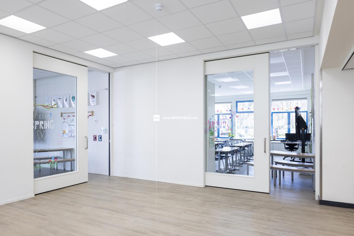 Verplaatsbare scheidingswand - BREEDVELD mobiele wanden